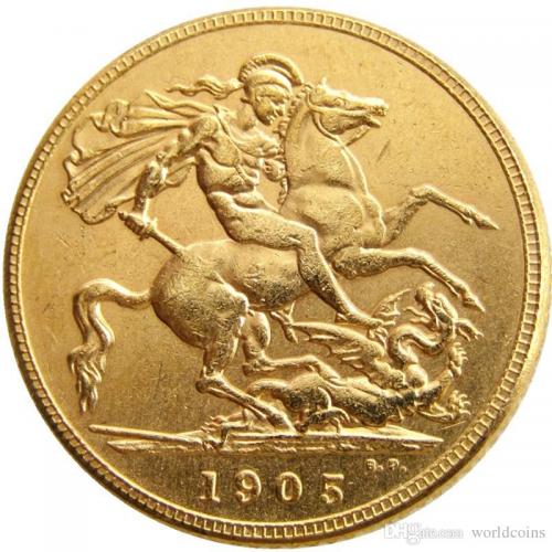 1905 Sovereign Coin - Westende Jewellers